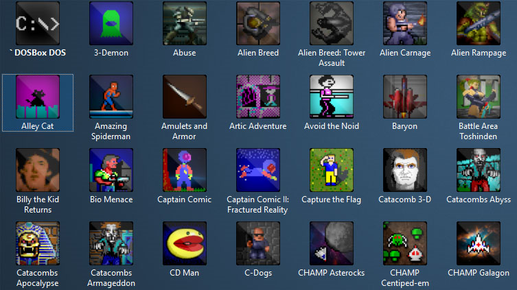 Kinsie's D-Fend Reloaded Icons